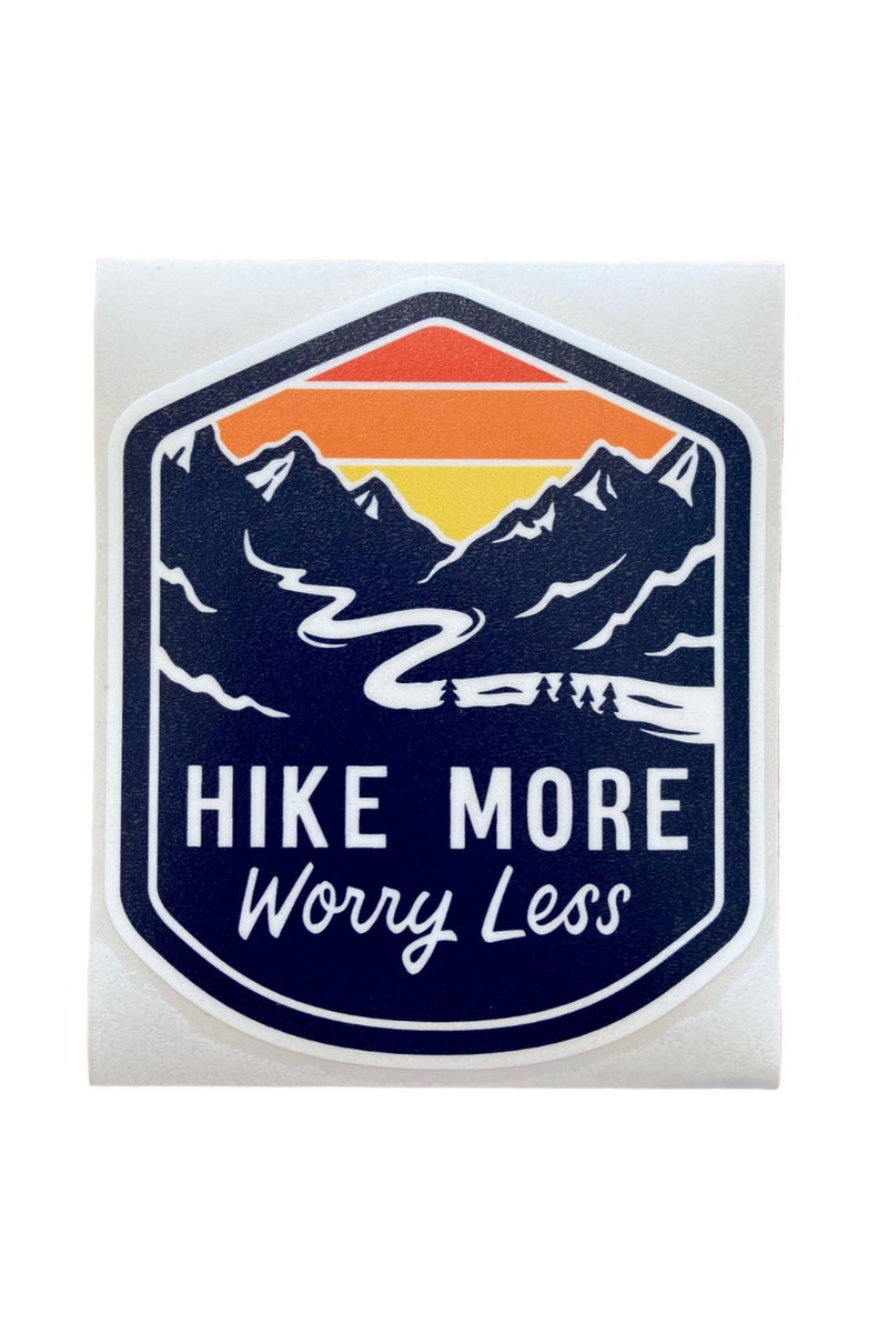 Large Hike More Sticker – Coast Highway Trading