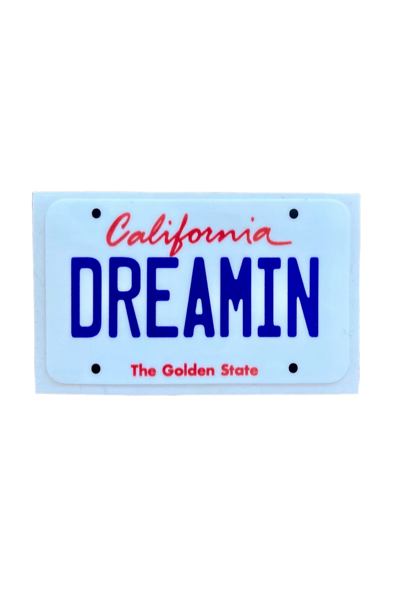 Small California Dreamin Sticker – Coast Highway Trading